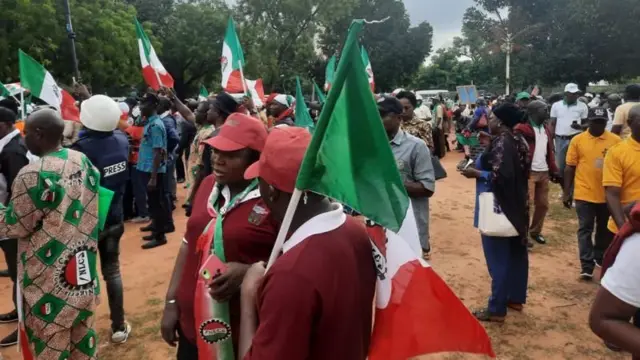 NLC strike: Nigeria goment react as Labour declare nationwide industrial action sake of minimum ...