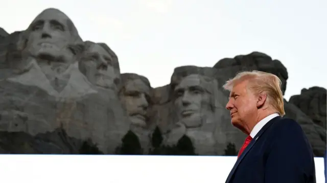 Trump: Rushmore Anıtı’na heykelimin eklenmesi fena fikir değil - BBC ...