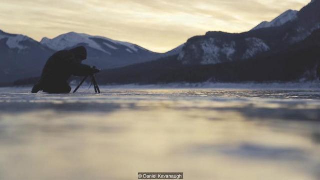 Hồ bong bóng băng kỳ ảo Abraham, Canada - BBC News Tiếng Việt