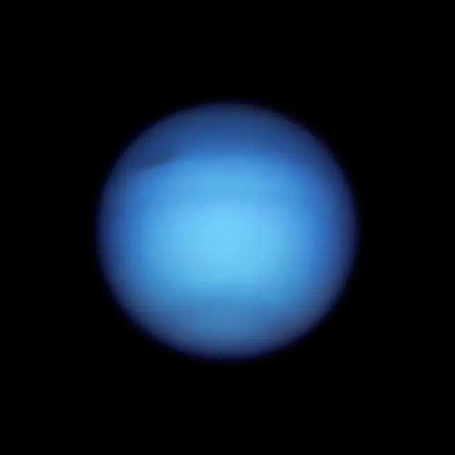 La asombrosa imagen de Neptuno y sus anillos captada por el telescopio ...