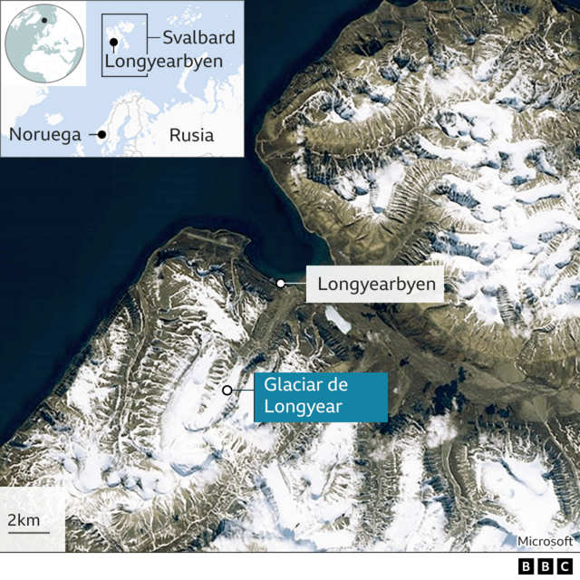 La carrera contra el tiempo para salvar el pueblo de Noruega que se calienta 6 veces más rápido ...