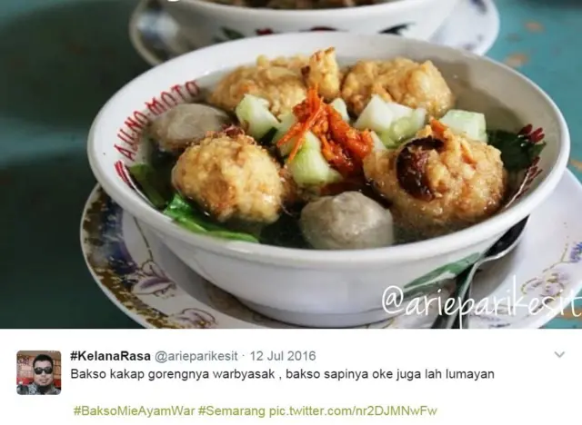 Di balik viralnya Bakso Beranak dan Bakso Mangkuk di media sosial - BBC News Indonesia