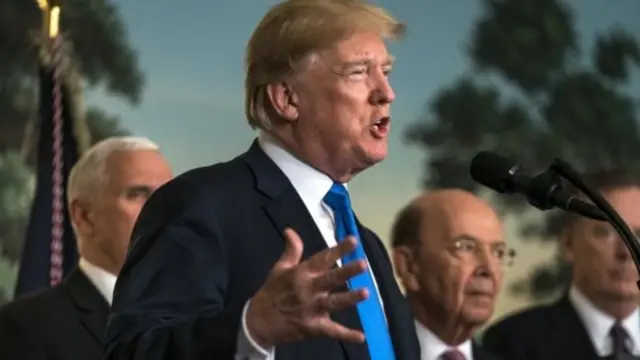 'Tak ada perang dagang', kebijakan Trump berpotensi berdampak sistemis untuk Indonesia - BBC ...