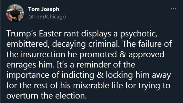 Trump Easter Message: How pipo react to former US President, Trump ...
