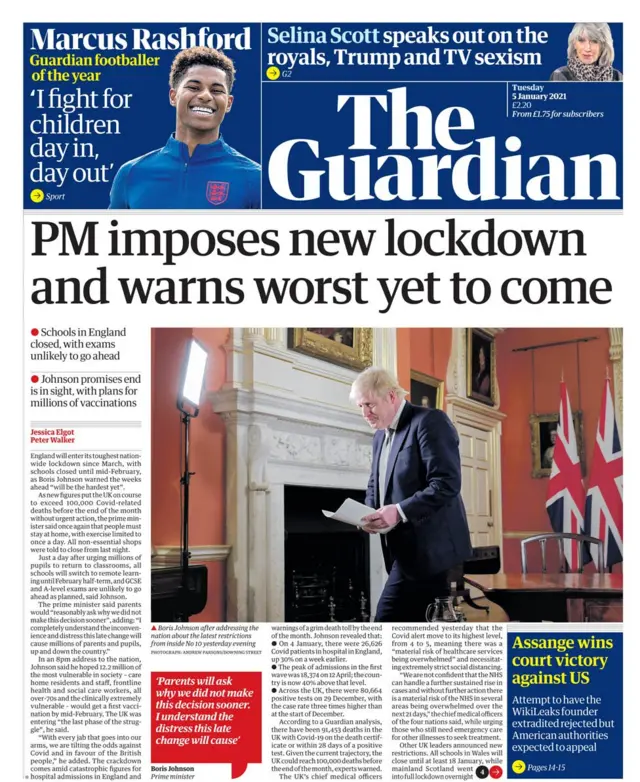 İngiltere basınında '3. sokağa çıkma kısıtlaması' dönemi: 'En başa geri ...