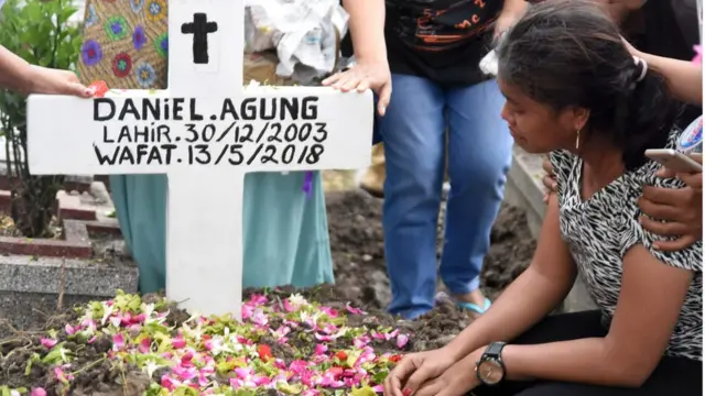 Nathan, Evan, dan sejumlah anak dalam teror bom Surabaya - BBC News Indonesia