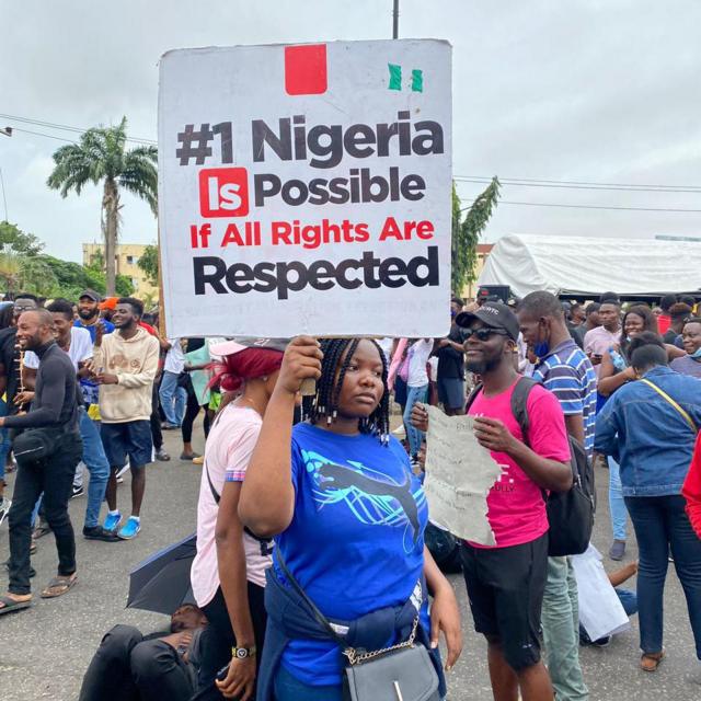 Endsars protest: Youths trend #EndSARSMemorial2 two years after di ...