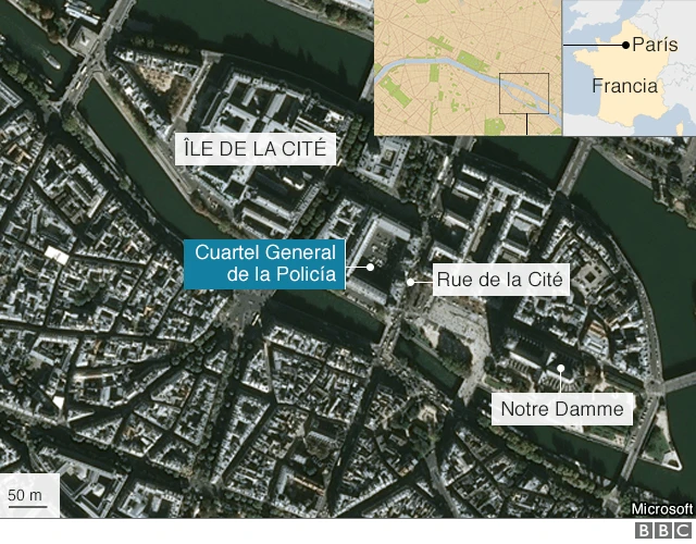 Ataque en París: un atacante con cuchillo mata a 4 agentes en el ...