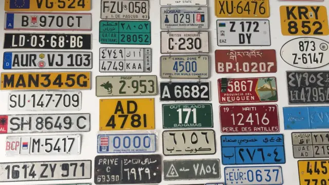 World license plate store