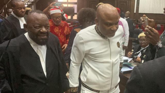 Nnamdi Kanu trial: Court fix date to rule on Nnamdi Kanu bail application, give directive to DSS ...