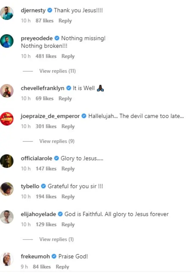 D﻿unisin Oyekan accident: Gospel singer survive car accident, Nathaniel ...