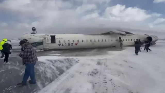 Toranto Plane Crash: ਟੋਰਾਂਟੋ ਵਿੱਚ ਜਹਾਜ਼ ਕਿਉਂ ਪਲਟਿਆ, ਸਾਰੇ ਯਾਤਰੀ ਸੁਰੱਖਿਅਤ ...