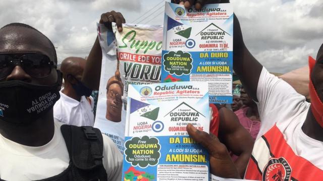 Oodua Republic: Yoruba Self-determination group dey do rally for Ibadan ...