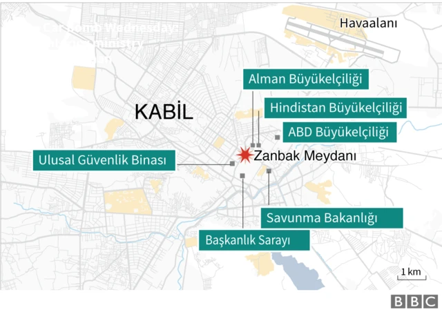 Afganistan'ın diplomatik merkezine saldırı: En az 80 ölü - BBC News Türkçe