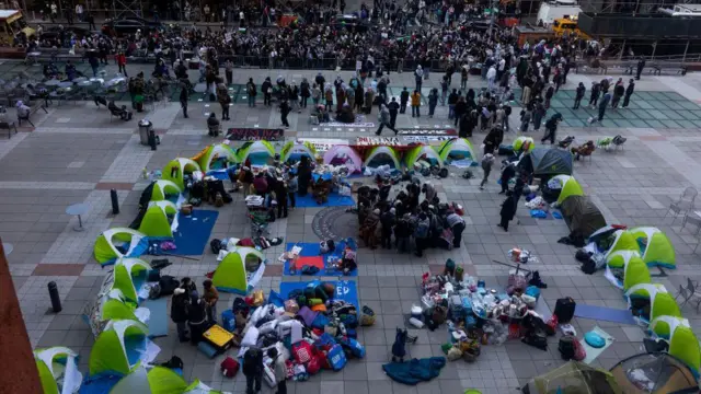 Zanga-zanga kan Gaza: 'Jami'armu na cin gajiyar kashe-kashen da ake yi ...