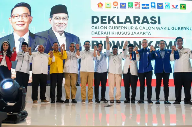 Pilkada: Ridwan Kamil-Suswono resmi daftar Pilgub Jakarta, didukung belasan partai – Kans Anies ...