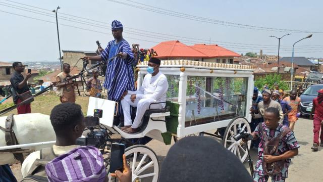 Olubadan of Ibadan: Pictures from burial of Oba Olalekan Balogun wey ...