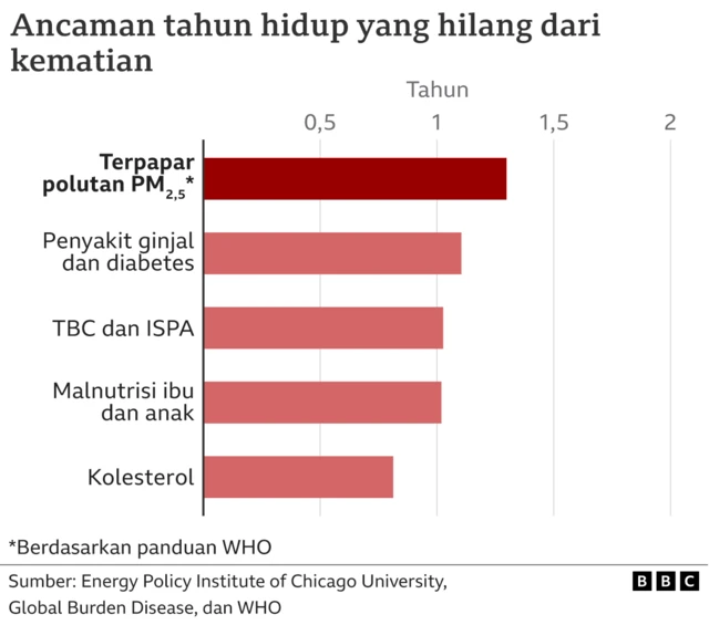 Polusi udara: Indonesia masuk enam negara paling berkontribusi terhadap polusi udara global ...