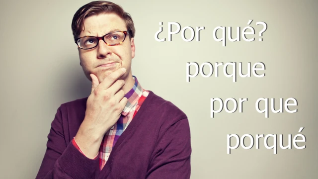 Cómo se escribe: ¿Es... porqué, porque, por qué o por que? - BBC News Mundo