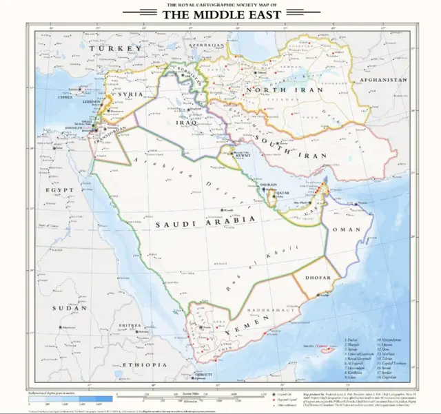 6 intrigantes mapas que revelan un mundo ficticio alternativo - BBC ...