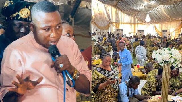 Wo àwọn àwòrán tó jẹ ojú ni gbèsè pẹ̀lú àwọn èèkàn tó wá síbi òkú Iya ...