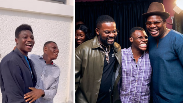 Falz, Mr Macaroni and Remote make di dream of cerebral palsy warrior ...