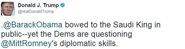 Trumpın Suudi Arabistan Ziyareti Ve Başparmak Diplomasisi Bbc News