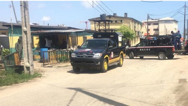 Ikoyi prison dey under attack for Lagos Nigeria - BBC News Pidgin