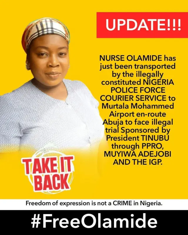 Ajàfẹ́tọ̀ọ́ ọmọnìyàn tó fi èpè ránṣẹ́ sí Ààrẹ Tinubu àti ọ̀gá àgbà ...