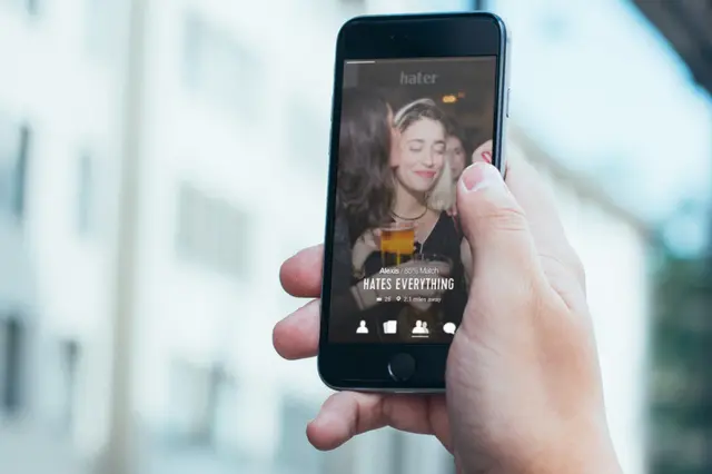 Hater: la app para encontrar pareja según lo que odias - BBC News Mundo