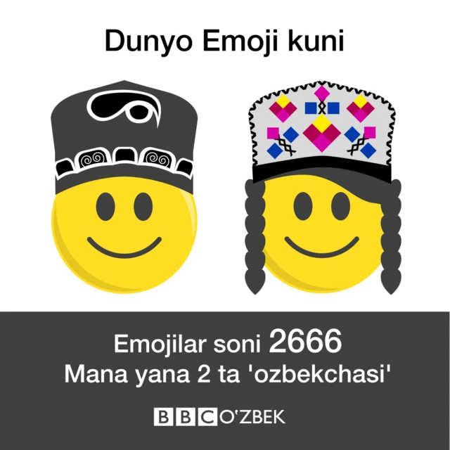 Эможи кунида ўзбекча эможилар пайдо бўлди - BBC News O'zbek