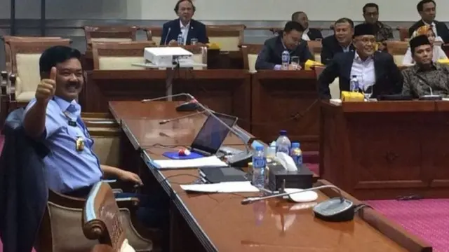 Komisi I DPR tekankan Marsekal Hadi Tjahjanto harus jaga netralitas TNI dari politik praktis ...