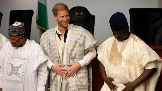 Prince Harry and Meghan Markle visit to Nigeria in pictures - BBC News ...