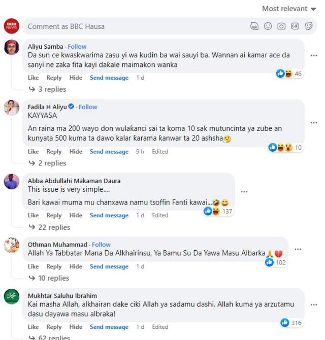 Zabibi da bula da algarura: Ƴ﻿an Najeriya sun cashewa sabbin kudin ...