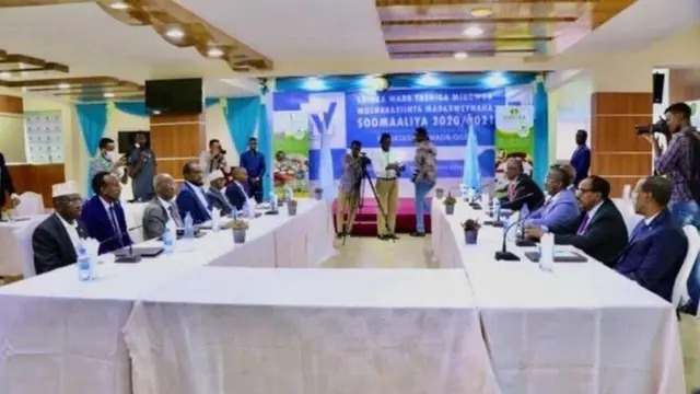 Madaxda mucaaradka oo Muqdisho ku shiraysa xilli uu jiro walaac ku ...