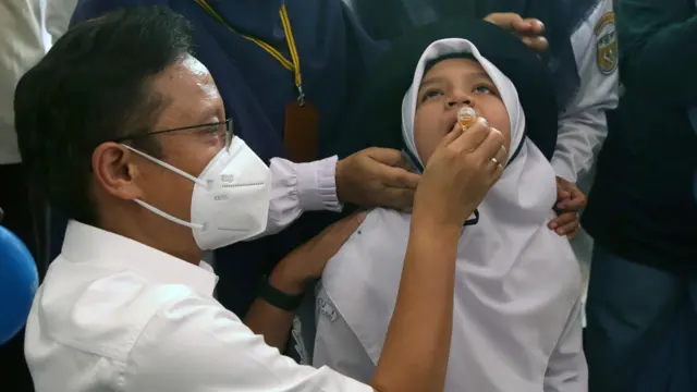 Setelah KLB polio, muncul KLB campak - Anak Indonesia berisiko terkena wadah ‘tumpang-tindih ...