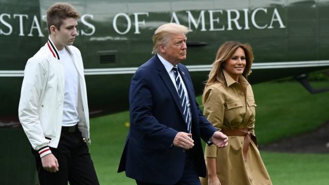 トランプ氏息子も感染、その後陰性に メラニア夫人が公表 Bbcニュース