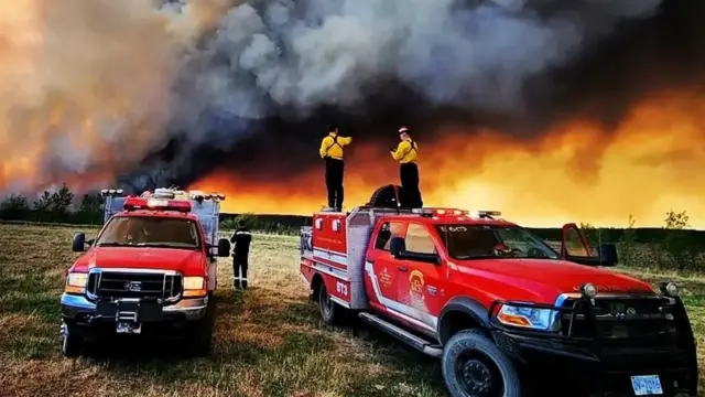 Cuán Grandes Son Los Incendios Que Azotan Canadá Y Llenan De Humo Nueva