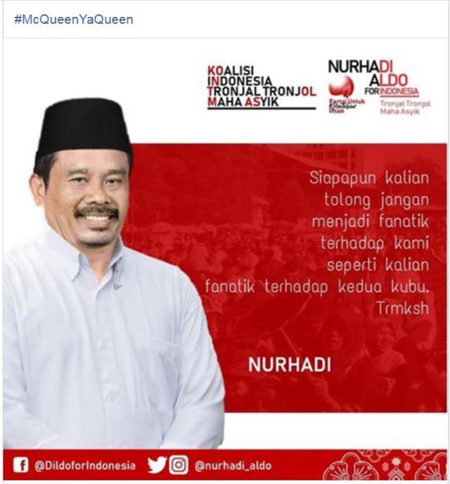 Nurhadi-Aldo: Penyegar kesumpekan Pilpres yang menormalisasi kecabulan politik? - BBC News Indonesia