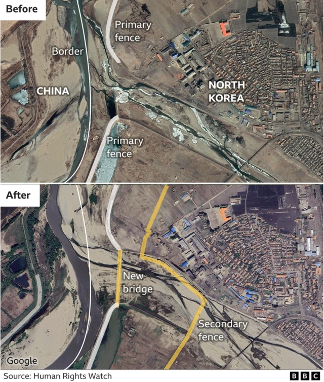 朝鲜借新冠疫情加强边境封锁设施 恐加剧人道危机 - BBC News 中文
