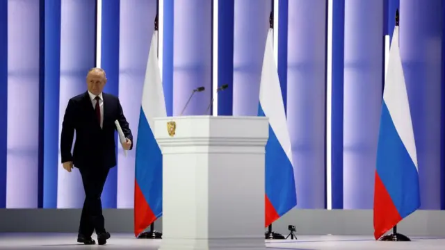 Putin Anuncia La Suspensión Del Tratado De Armas Nucleares Que Firmó