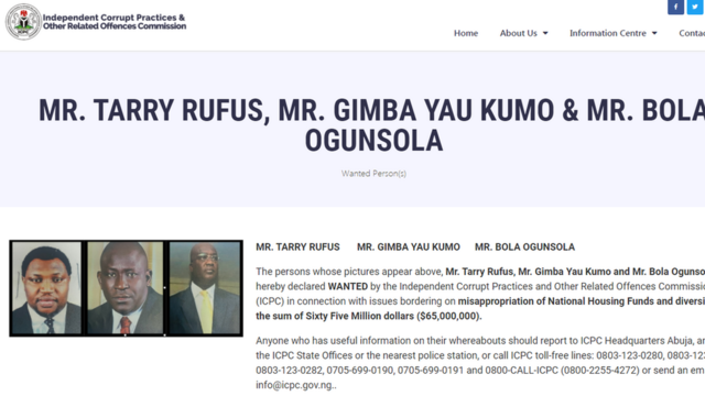 Gimba Yau Kumo 'declared wanted' by ICPC: Buhari son-in-law, Bola ...