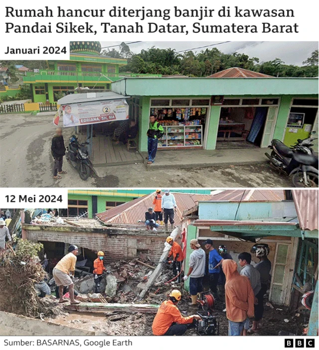 Sumatra Barat: Banjir bandang dan lahar di Sumbar tewaskan puluhan ...