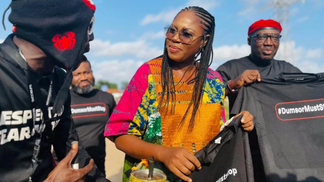 Dumsor must stop protest in Ghana: Yvonne Nelson hold vigil over power ...