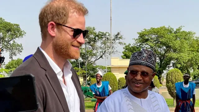 Prince Harry and Meghan Markle visit to Nigeria in pictures - BBC News Pidgin
