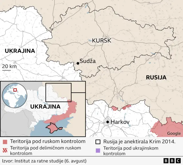 Rusija i Ukrajina: Upad u Kursk pokazuje da se rat ne odvija po planu ...