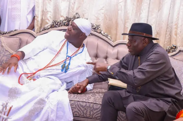 Ooni ṣe pàtàkì fún ìṣọ̀kan àti ìlọsíwájú Naijiria – Goodluck Jonathan ...