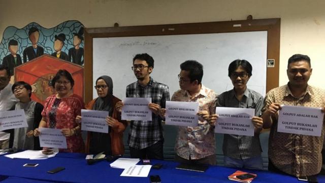 'Golput adalah hak', sejumlah warga memilih golput di pilpres 2019 ...