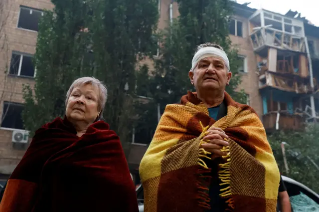 Desetine mrtvih i ranjenih u ruskim napadima na Kijev - BBC News na srpskom