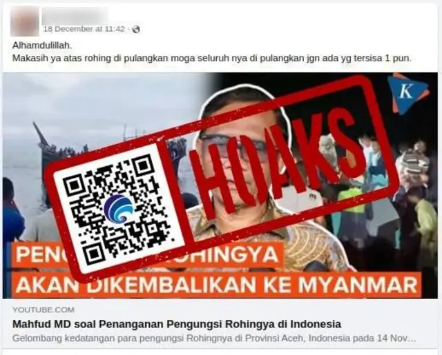 Rohingya ditolak: 'Rohingya di Sidoarjo', 'Rohingya minta tanah', ‘Menlu Retno usir Rohingya ...